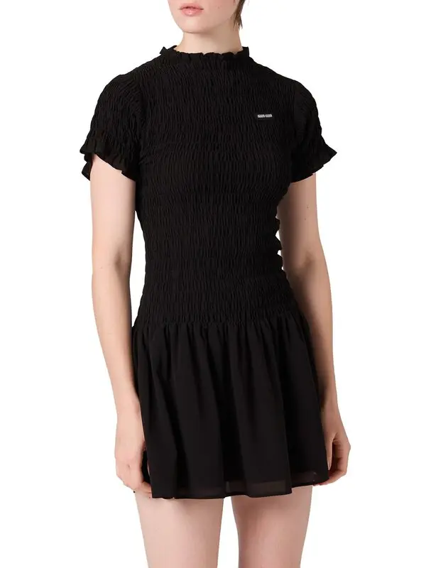 Miu Miu Georgette Mini-dress