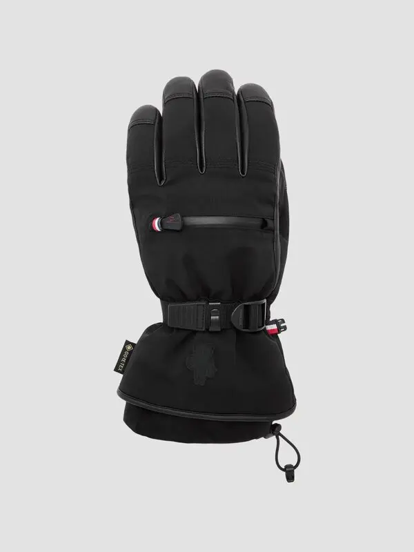 Moncler Nylon Gloves - Black