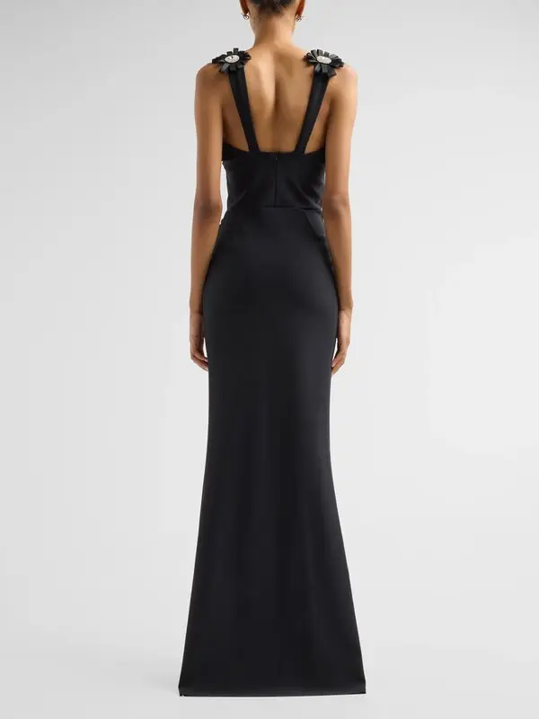Chiara Boni La Petite Robe Bylina Draped Mermaid Gown