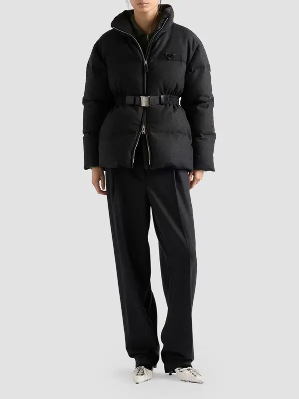 Prada Re-wool Down Jacket