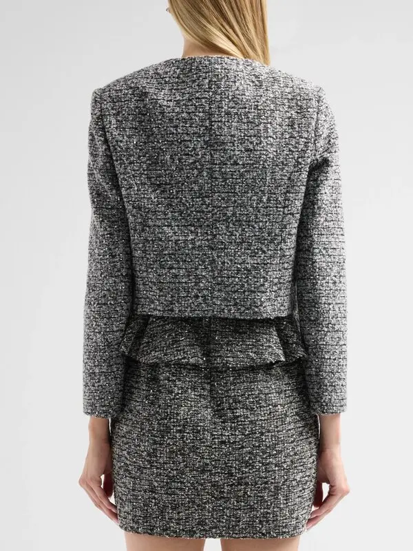 MILLY Selena Crop Jacket