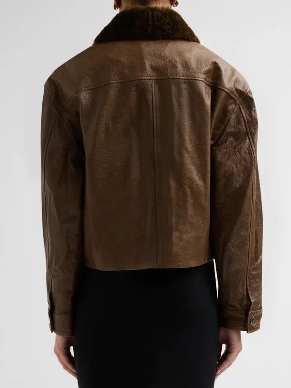 Simkhai Mel Leather Jacket