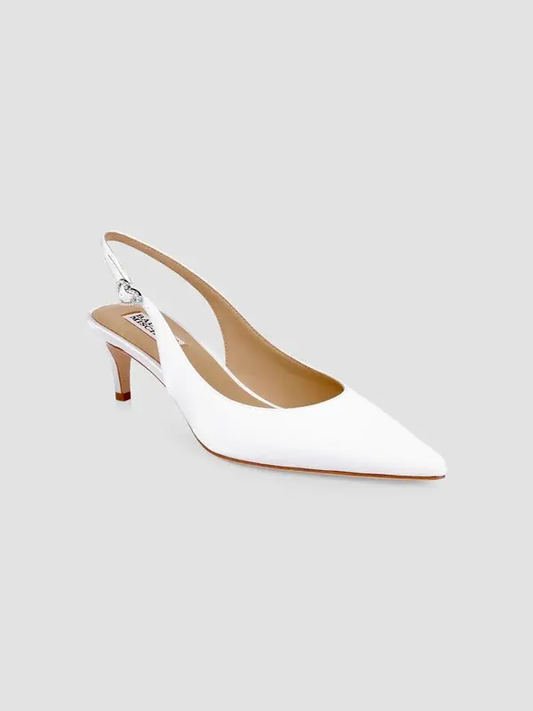 Badgley Mischka Ruthie 55mm Embellished-buckle Slingback Pumps