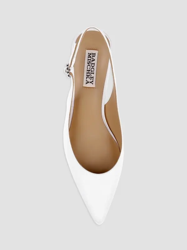 Badgley Mischka Ruthie 55mm Embellished-buckle Slingback Pumps