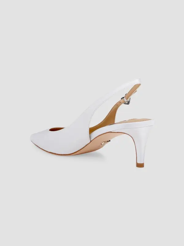 Badgley Mischka Ruthie 55mm Embellished-buckle Slingback Pumps