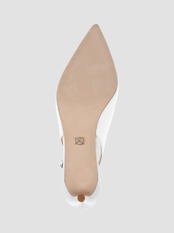 Badgley Mischka Ruthie 55mm Embellished-buckle Slingback Pumps