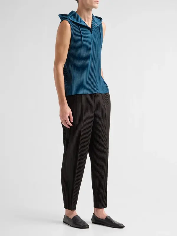 Issey Miyake Pleated Hooded Tank