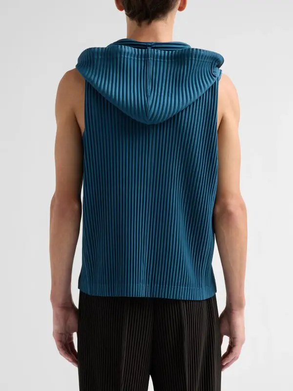 Issey Miyake Pleated Hooded Tank