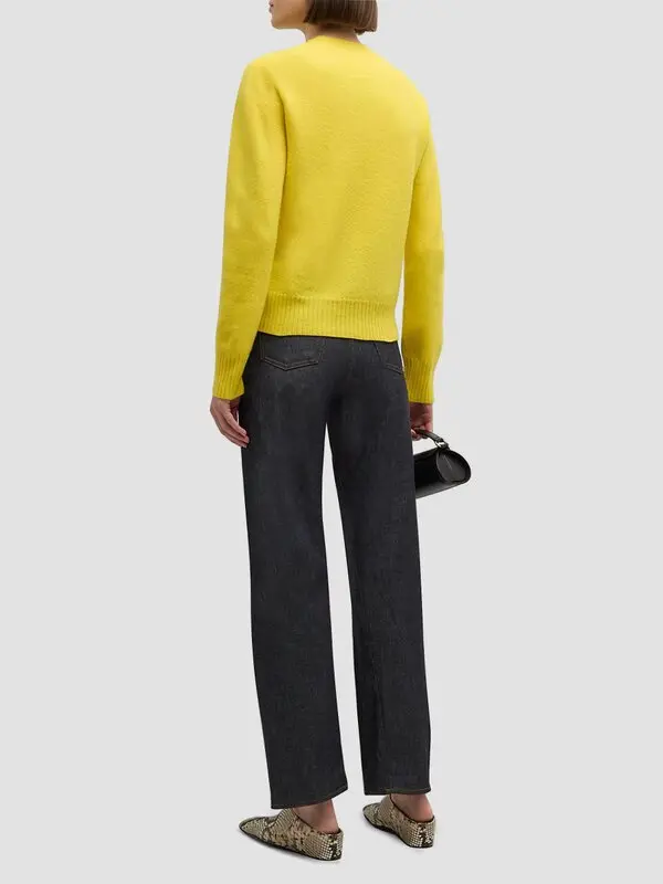 TOTEME Twisted Seam High-rise Jeans