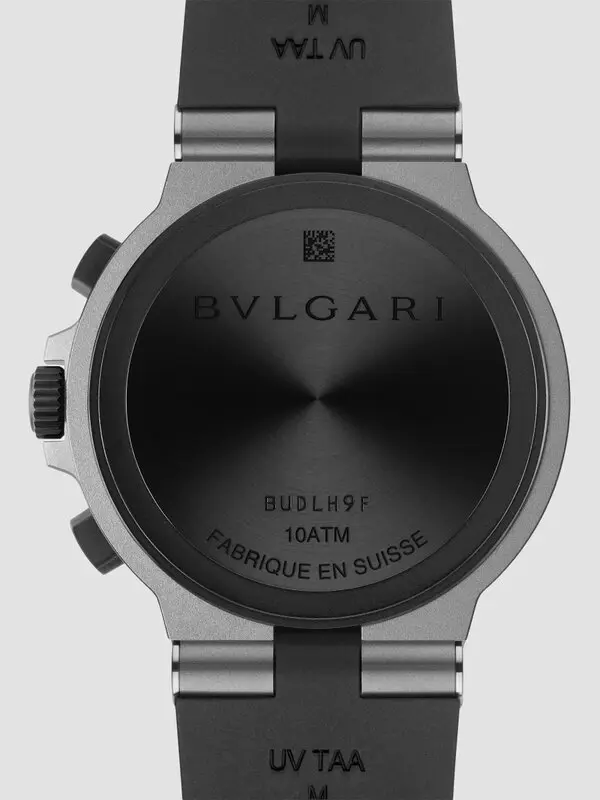 BVLGARI Lucea Aluminum, Titanuim & Rubber Chronograph Watch/41mm