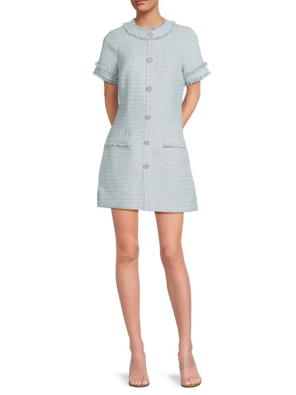 Likely Drop 6 Lenetta Tweed Minidress