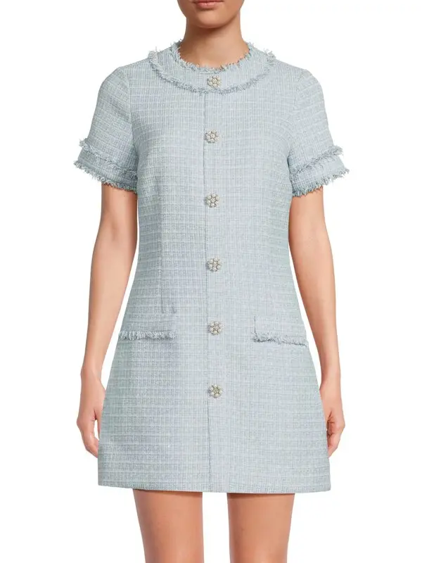 Likely Drop 6 Lenetta Tweed Minidress