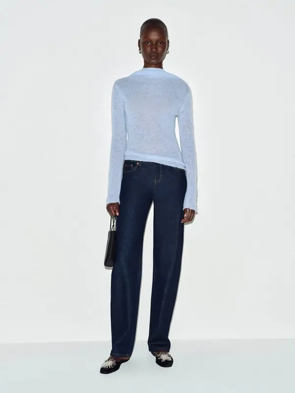 REFORMATION Mirelle Sweater - Blue