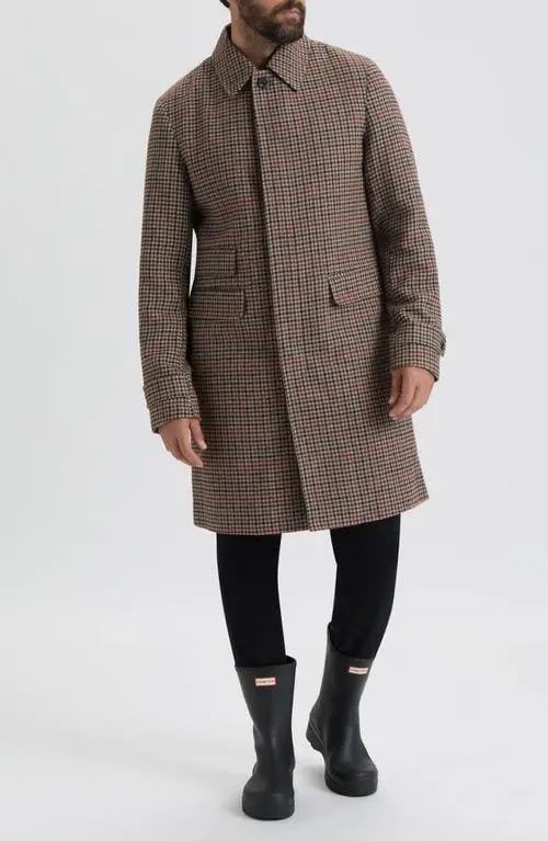 Hunter Parnell Wool Blend Topper Jacket - Multi Houndstooth