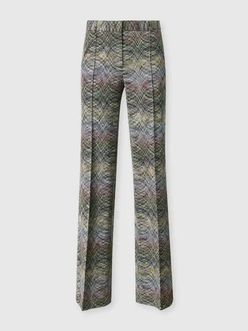 Missoni Tailored Space-dye Viscose Lamé Trousers - Multicoloured