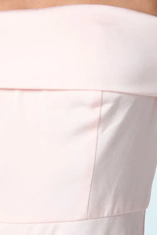 Coast Satin Bardot Maxi Bridesmaid Dress