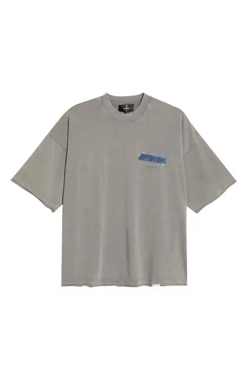REPRESENT Ransom Graphic T-shirt - Oxidized Grey