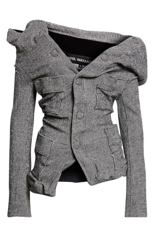 Junya Watanabe Twisted Wool Blend Jacket