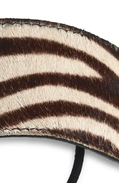 JENNIFER BEHR Calf Hair Ponytail Wrap