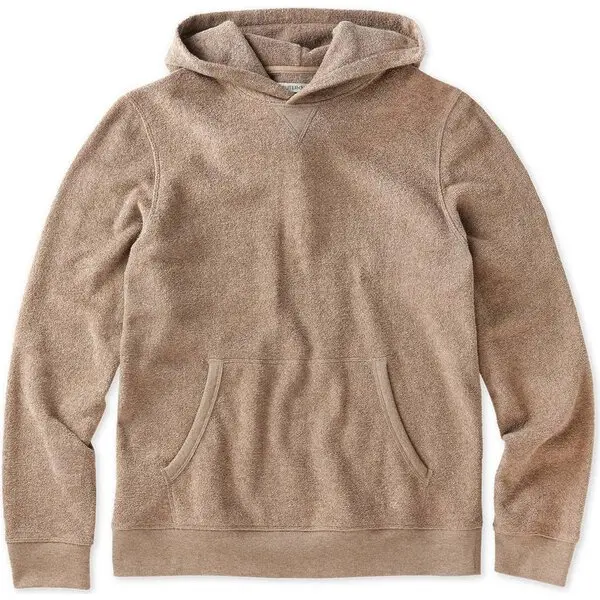 Outerknown Hightide Pullover Hoodie - Heather Coconut