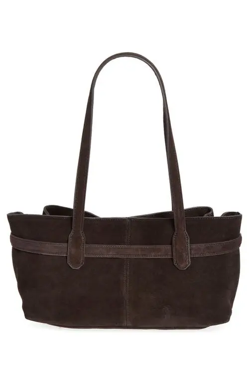 Mango Chus Suede Shoulder Bag