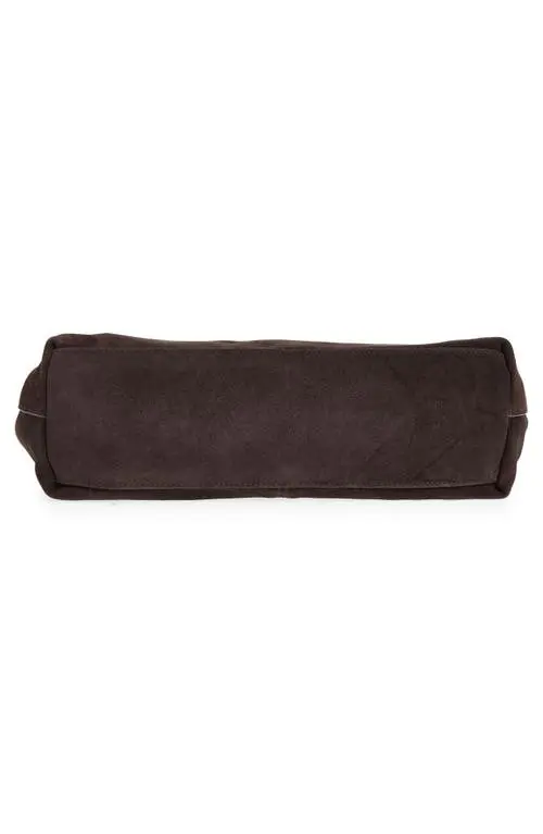 Mango Chus Suede Shoulder Bag