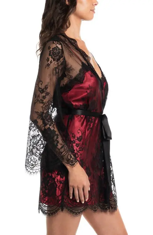 IN BLOOM BY JONQUIL Britta Lace Robe