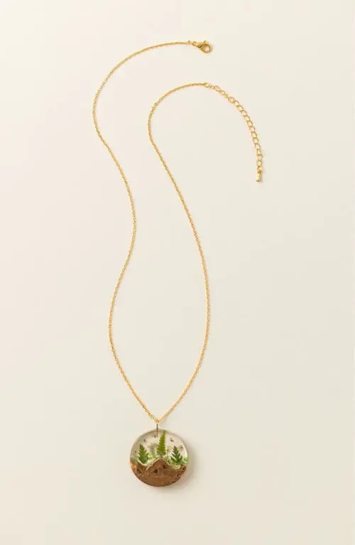 UNCOMMON GOODS Find Me In The Forest Necklace
