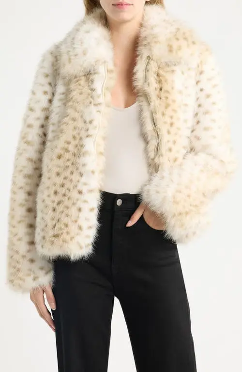 Love Token Leo Faux Fur Jacket