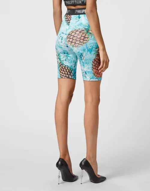 Philipp Plein Jogging Shorts Stones Pineapple Skies