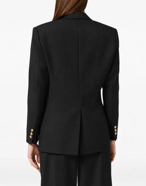 Philipp Plein Satin Marine Fit Blazer
