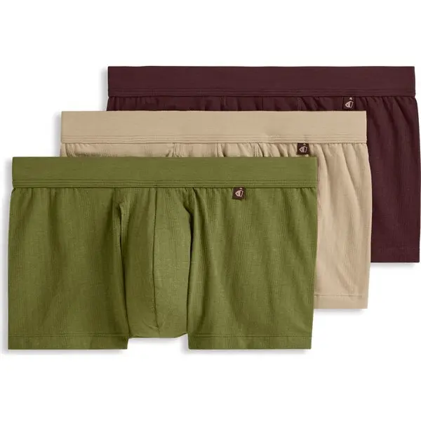 JOCKEY Hypersoft 360 3" Trunk3 Pack - Forest Currant