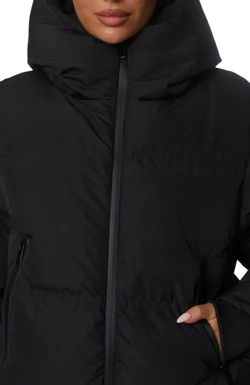 GOOD FOR NOTHING Short Pp Padded Hooded Jacket - Black