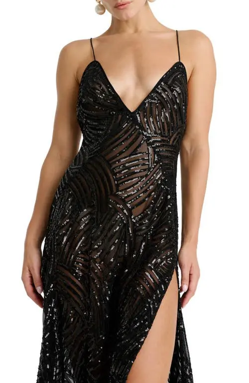 Bardot Harper Sequin Gown