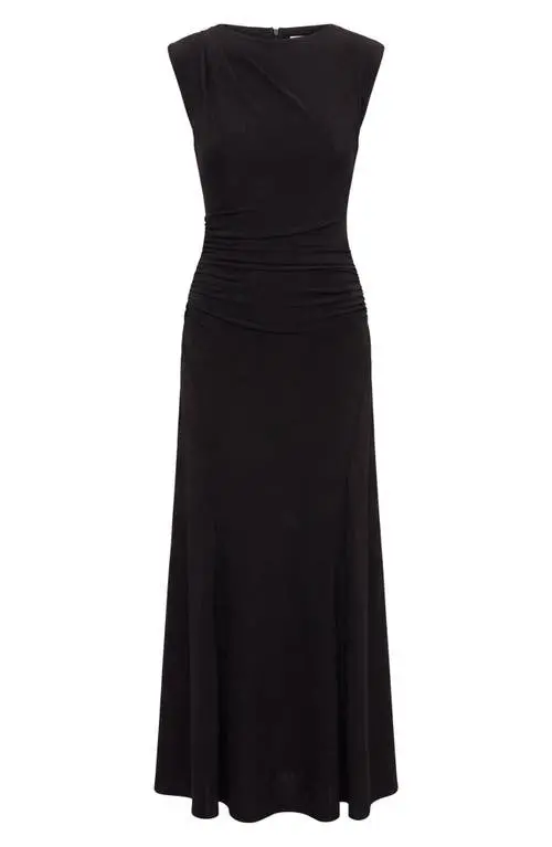 EVER NEW Ciara Gathered Glitter Gown