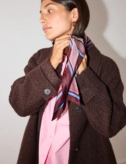 Whistles Boucle Wool Coat
