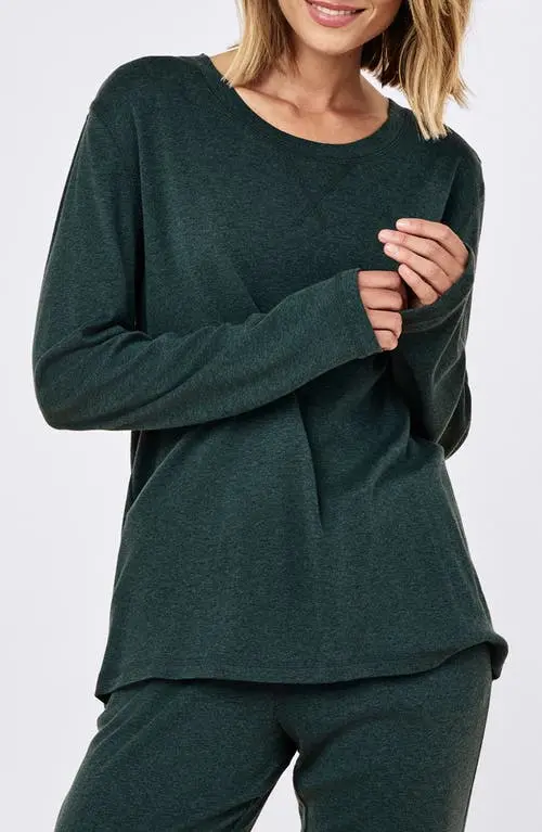 PAPINELLE Pia Luxe Long Sleeve Top And Joggers Pajamas