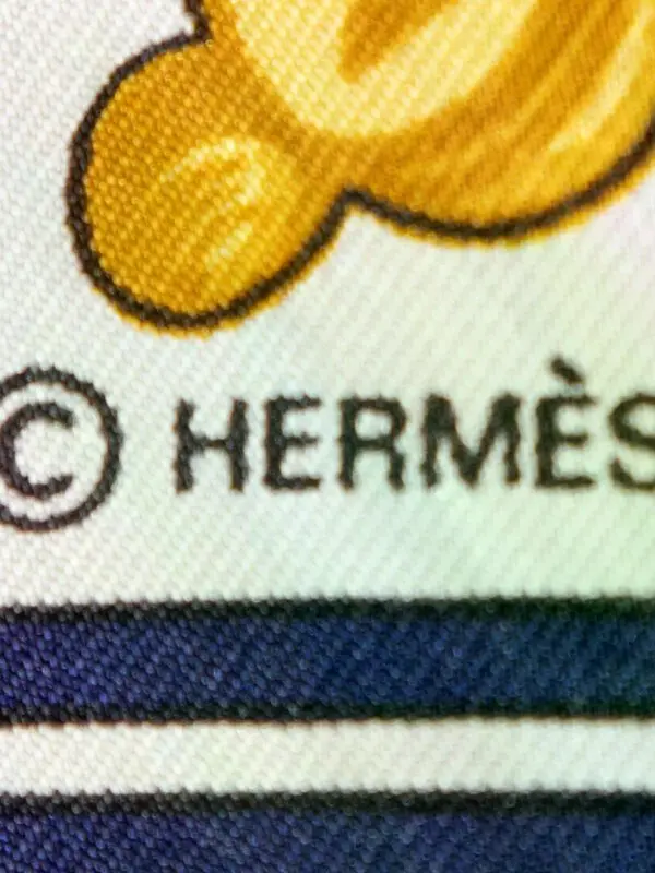 Hermès Le Tarot Silk Scarf