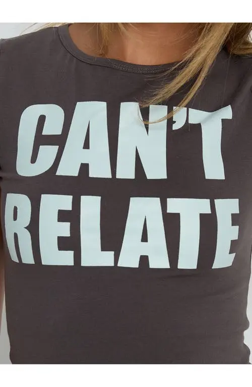 Princess Polly Can't Relate Graphic T-shirt