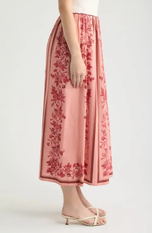 CLEOBELLA Reese Print Ankle Skirt