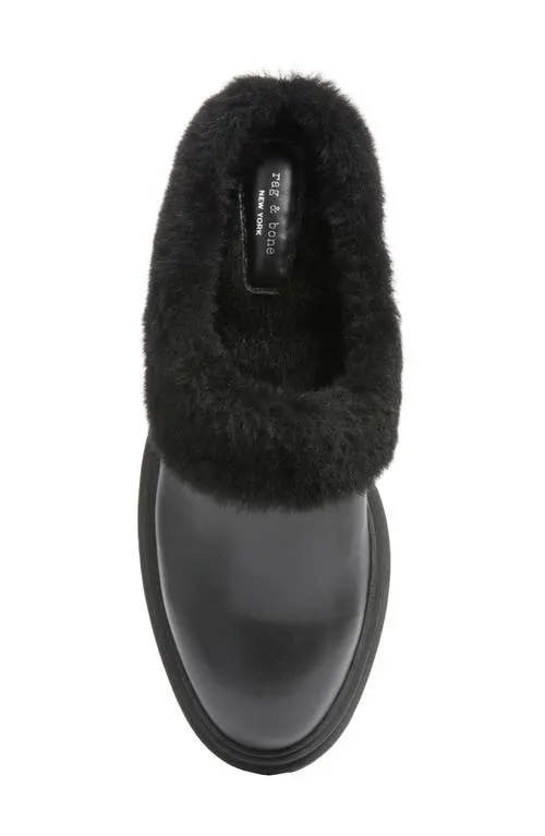 Rag & Bone Bedford Genuine Shearling Clog