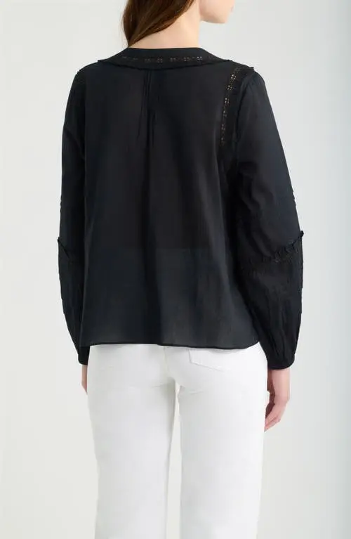 CLEOBELLA Theodora Pintuck Organic Cotton Top