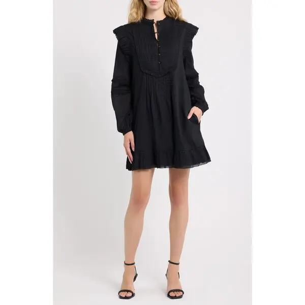 CLEOBELLA Edith Minidress - Black