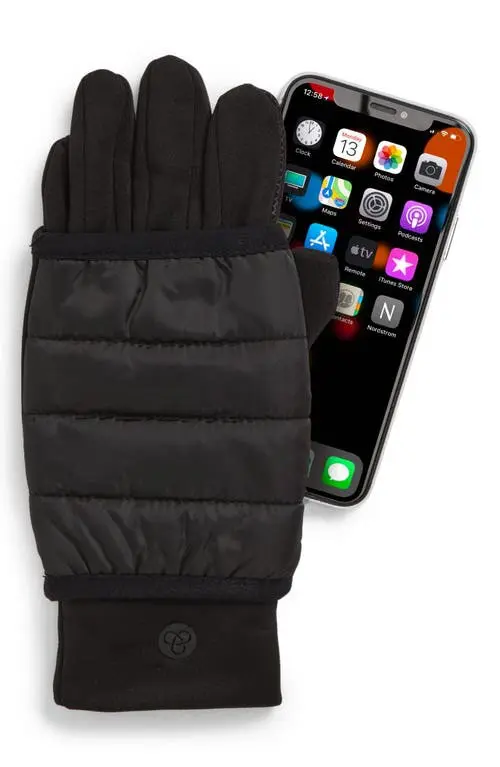 Zella Quilted Hybrid Gloves