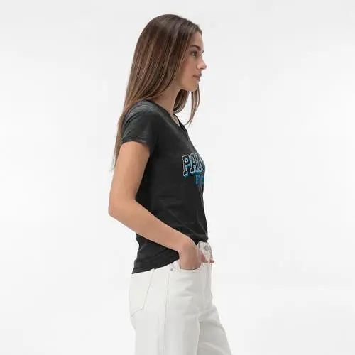 Champion Carolina Panthers Triumph Tri-blend V-neck T-shirt