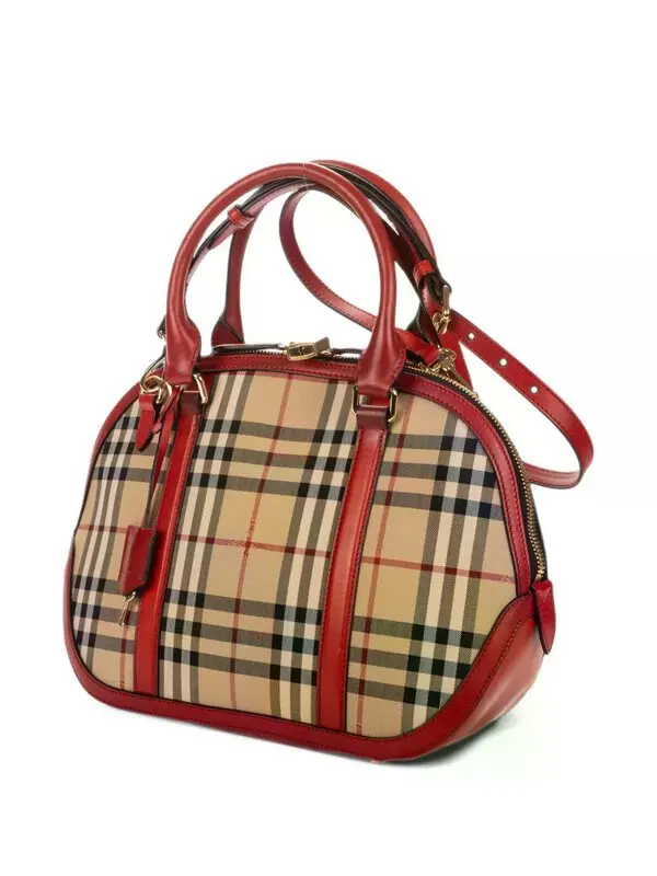 Burberry Orchard Horseferry Check Tote Bag