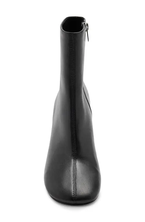 Mango Leather Ankle Bootie