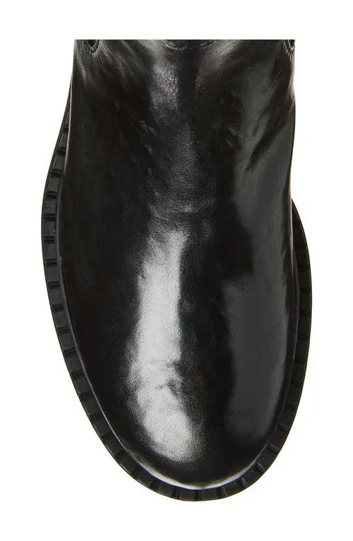 Prada Chocolate Leather Chelsea Boot