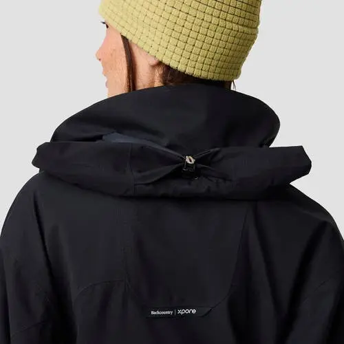 BACKCOUNTRY Bga Cottonwoods Xpore Shell Jacket - Black