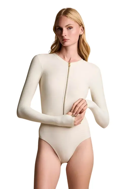 Coolibar Mila One Piece Swimsuit With Long Sleeves